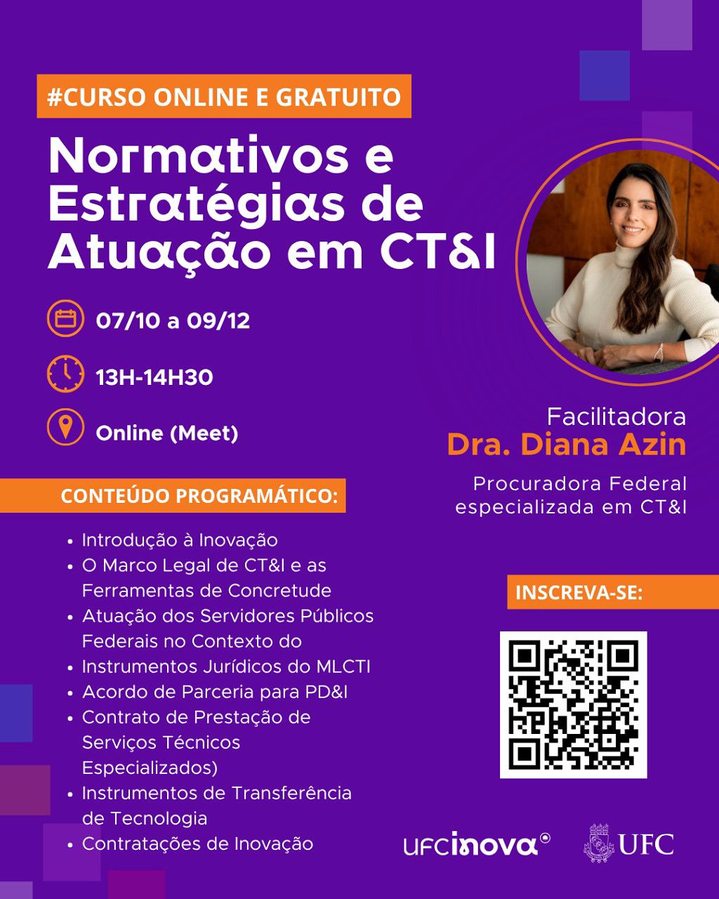 Curso Online e Gratuito UFC Inova | UFC Sobral